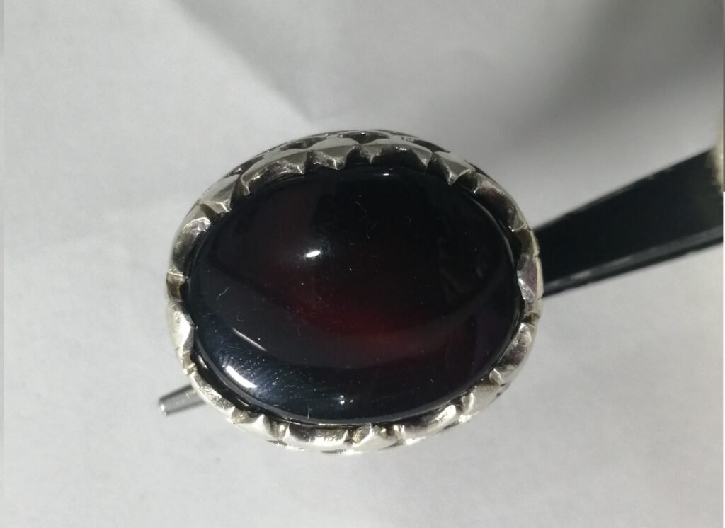 Buy Red Agate Ring – Natural Aqeeq Stone Ring for Men & Women