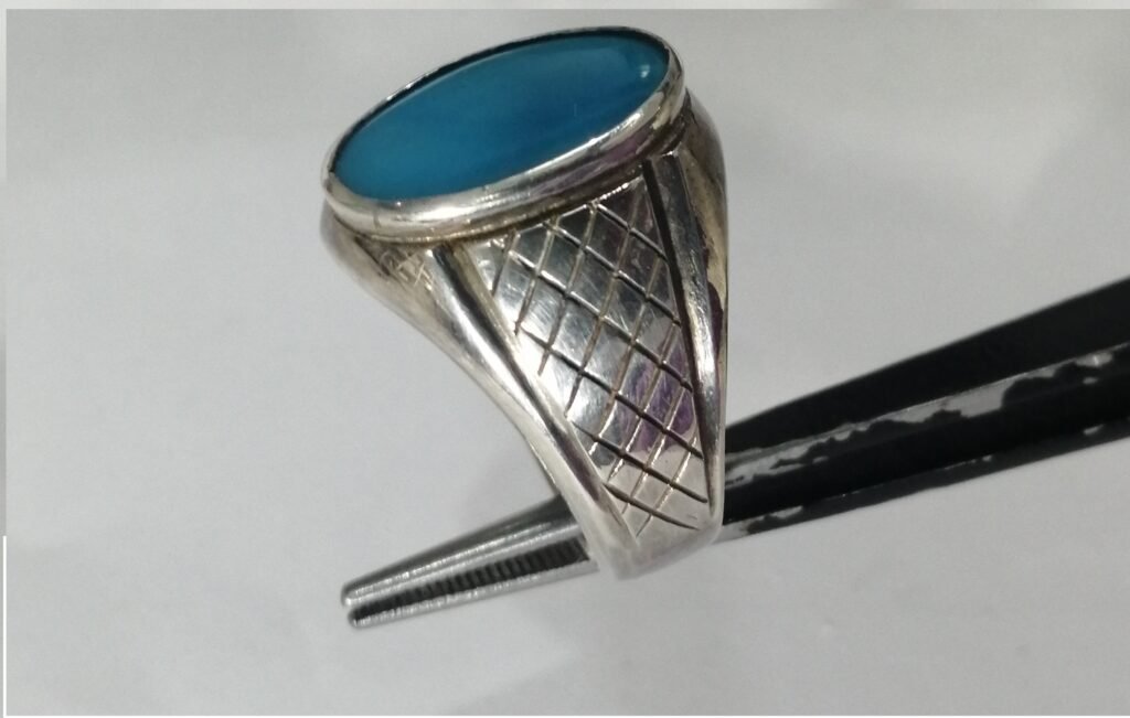 Feroza Ring #150 - Real Stone