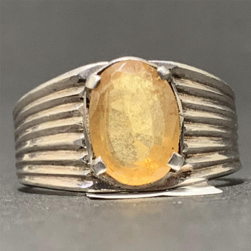 Hessonite Ring 259 - Real Stone